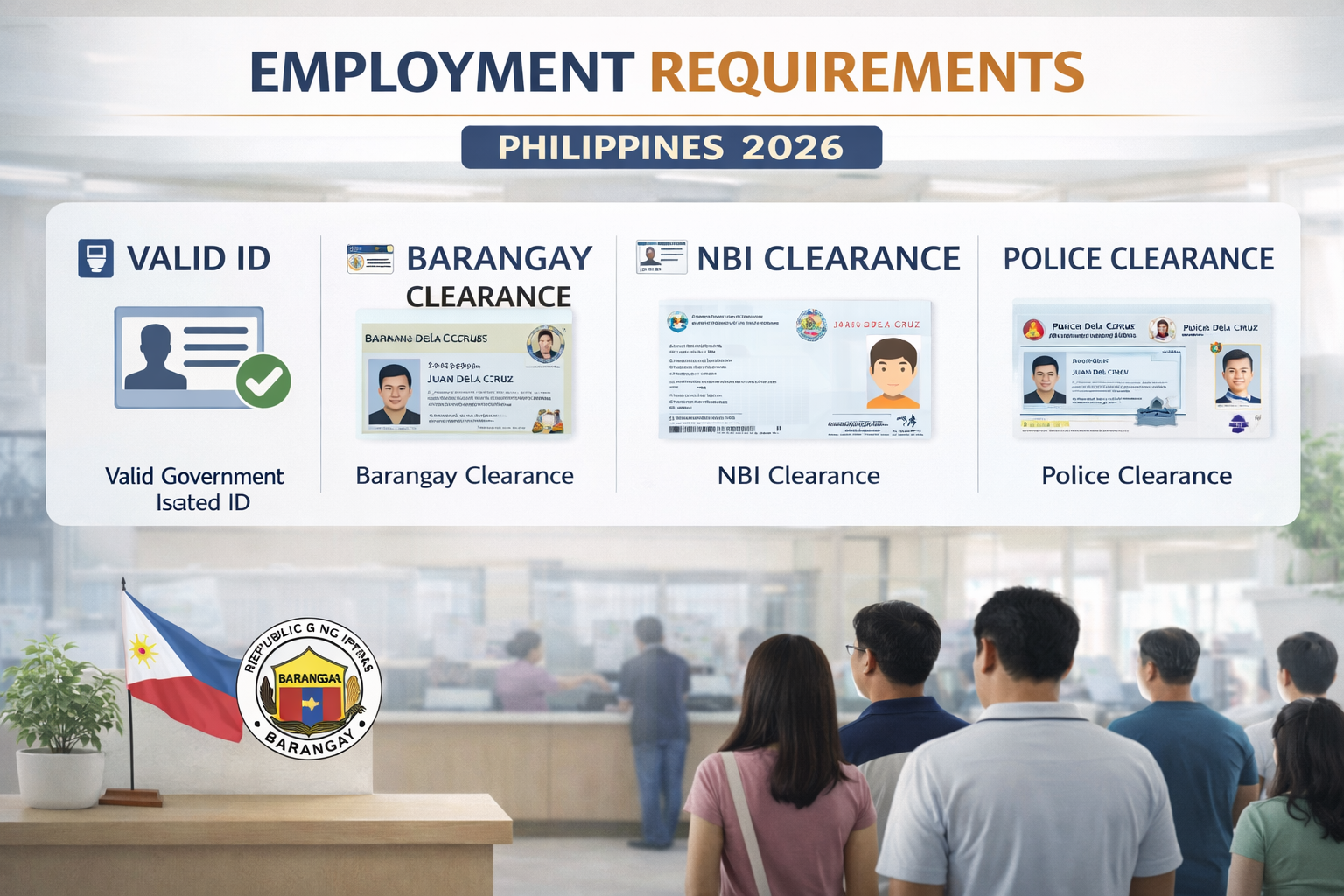 Employment Requirements Philippines 2026 (Complete & Easy Checklist Guide)